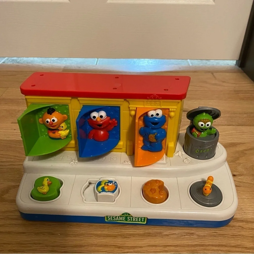 Sesame Street | Toys | Vintage Sesame Street Pop Up Poppin Pals Musical ...